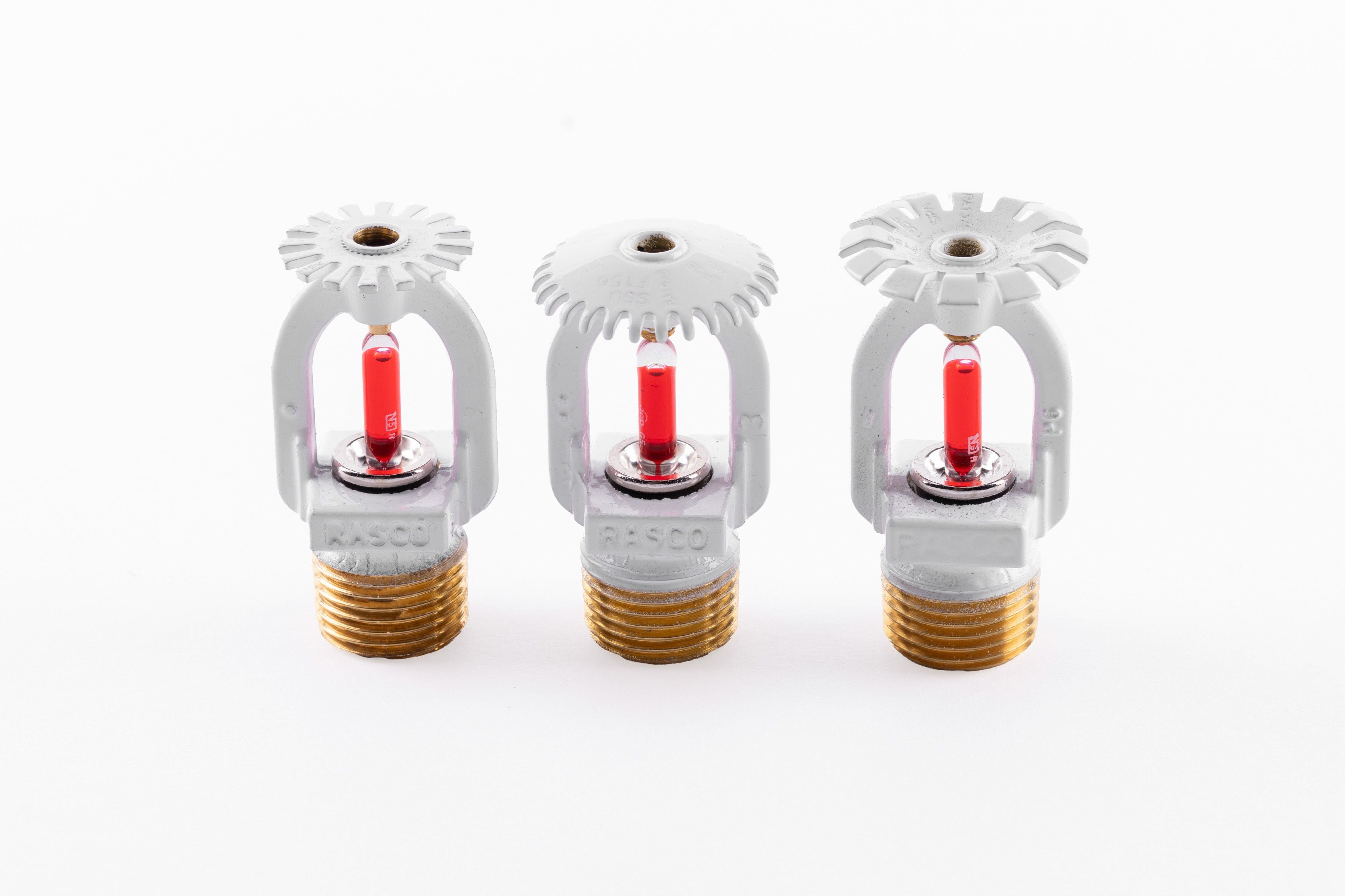 15mm White Standard Response Fire Sprinklers | Reliable & Compact Design