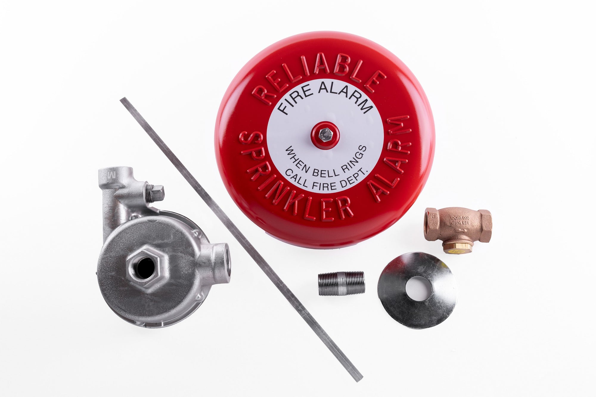 Reliable Model C Mechanical Alarm | Water Motor Gong for Sprinkler Systems